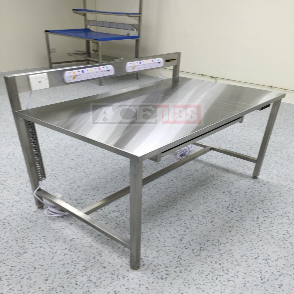 Stainless Steel Workbench - AcePlas Pte Ltd