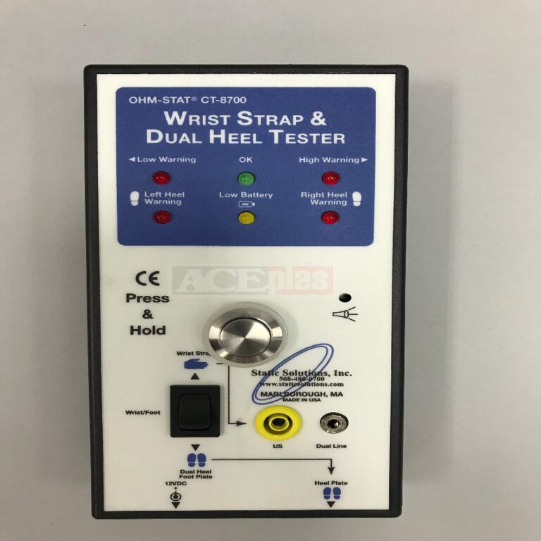 Wrist Strap & Footwear Combo Tester - AcePlas Pte Ltd